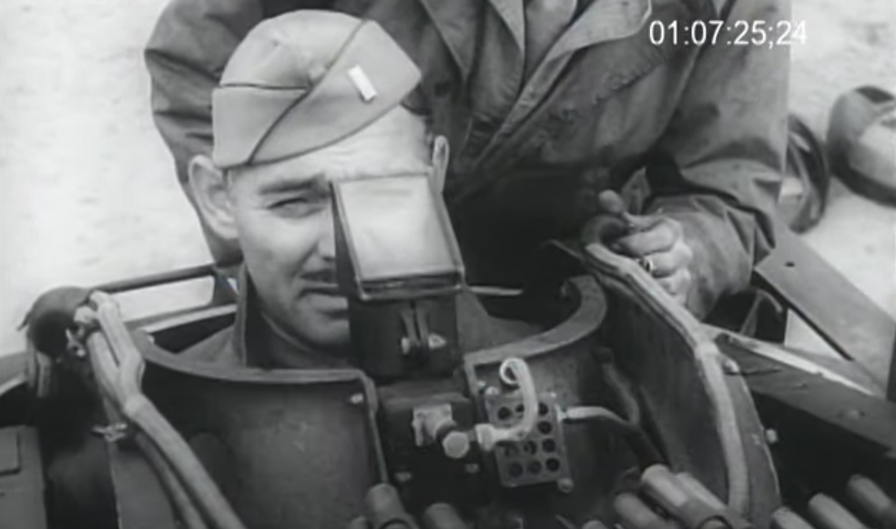 Clark Gable Wins Air Gunner Wings 1943 – War Bird Fanatics