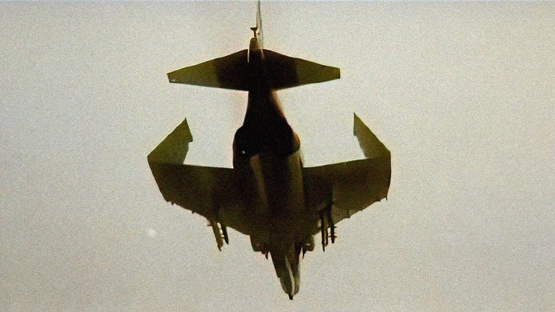 Accidentally Taking Off with Wings Still Folded in Half – War Bird Fanatics