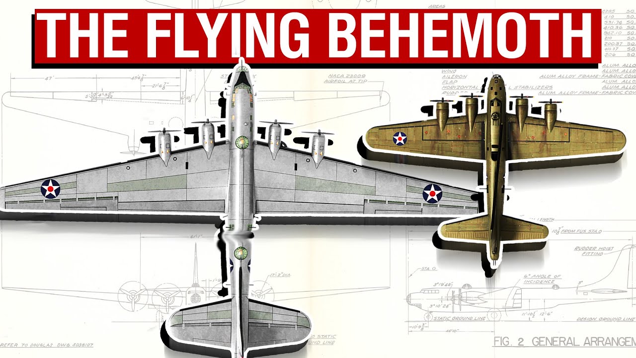 The Bomber That Made The B-17 Look Small | Douglas XB-19 – War Bird ...
